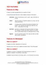 Text Features. 6th Grade ELA Worksheets and Study Guides.