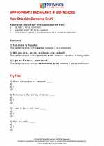 Capitalization/Punctuation. 3rd Grade ELA Worksheets and Study Guides.