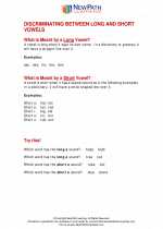 Long and Short Vowel Discrimination. 2nd Grade ELA Worksheets and ...