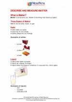Describe and measure matter. Science Worksheets and Study Guides First ...