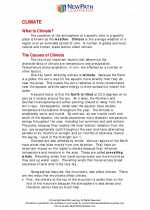 Climate. Seventh Grade Science Worksheets and Answer key, Study Guides ...