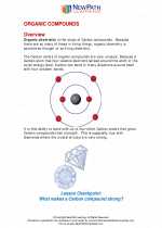 Organic compounds. 8th Grade Science Worksheets and Answer key, Study ...