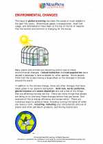 Environmental Changes. Eighth Grade Social Studies Worksheets, Study ...