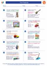 Text Features. 4th Grade ELA Worksheets and Answer Key, Study Guides.