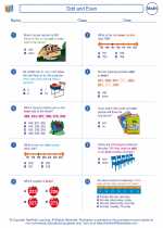 Odd and Even. Mathematics Worksheets and Study Guides Second Grade.