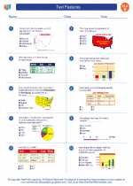 Text Features. 5th Grade ELA Worksheets and Answer Key.