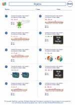 Algebra. Mathematics Worksheets and Study Guides Fifth Grade.