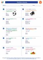 Modifiers-Adverbs. 8th Grade ELA Worksheets and Answer key.