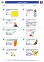 Women's Rights. 7th Grade Social Studies Worksheets, Study Guides and ...