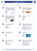 The Science of Physics. Physics Worksheets and Study Guides High School.