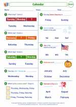 Months of the Year. Mathematics Worksheets and Study Guides First Grade.