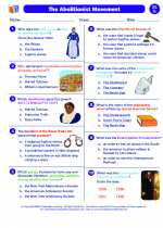 The Abolitionist Movement. 7th Grade Social Studies Worksheets, Study ...