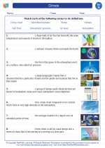 Climate. Seventh Grade Science Worksheets and Answer key, Study Guides ...