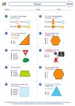 Shapes. Mathematics Worksheets and Study Guides Third Grade.
