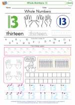 Whole Numbers Mathematics Worksheets and Study Guides Kindergarten
