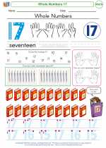 Whole Numbers Mathematics Worksheets and Study Guides Kindergarten