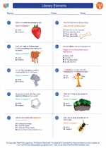 Literary Elements. 4th Grade ELA Worksheets and Study Guides.