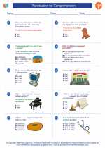 Punctuation for Comprehension. 6th Grade ELA Worksheets and Study Guides.