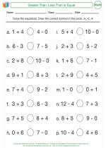 Compare and Order Numbers. Mathematics Worksheets and Study Guides ...