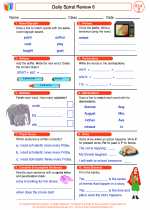 Daily Spiral Review. 2nd Grade ELA Worksheets.