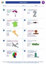 World War II. Social Studies Worksheets and Study Guides Sixth Grade.