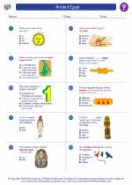 Ancient Egypt 6th Grade Social Studies Worksheets