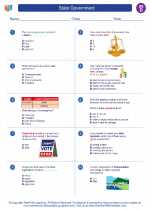 Us Government Worksheets 4th Grade