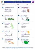 Spanish American War Worksheet